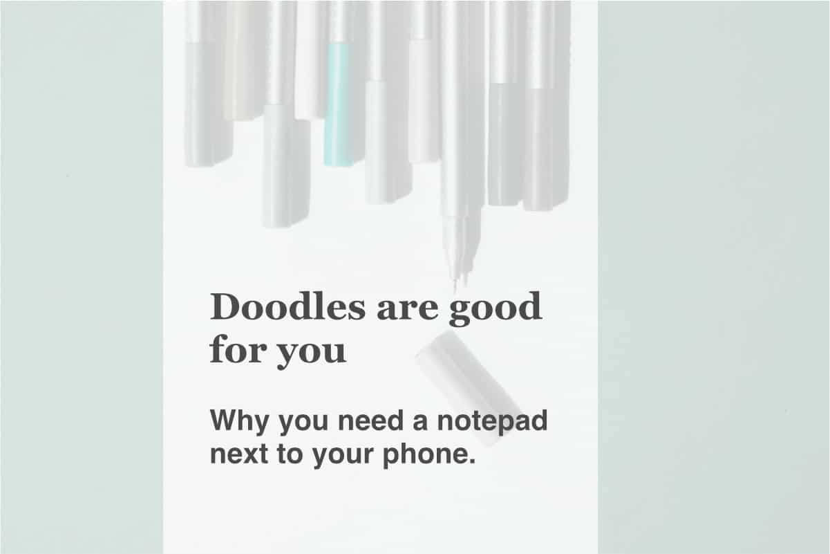 Doodles are good for you - thelanguagepig Doodles help you to focus